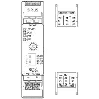 China 3SK1121-1CB42 1 Best 3SK1 Basic Unit Relay Outputs 24V Siemens SIRIUS Safety Relay for sale