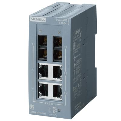 China 6GK5004-2BD00-1AB2 Siemens 100% Original SCALANCE XB004-2 Unmanned Industrial Ethernet Switch for sale