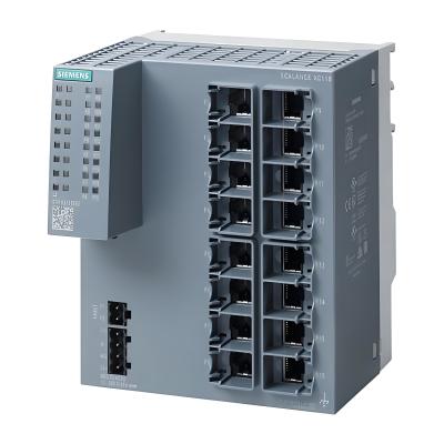 China Siemens SINAMICS SCALANCE X216 Industrial Ethernet Switch 16 Ports 6GK5216-0BA00-2AC2 for sale