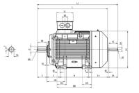 China 1LE1503-1CB63-4JB4-Z Siemens PLC Low-Voltage Motor 1LE15 Shaft Left for sale