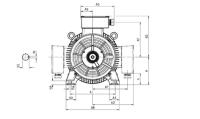 China 1LE1503-1CB63-4JB4-Z Siemens PLC Low-Voltage Motor 1LE15 Shaft Left for sale