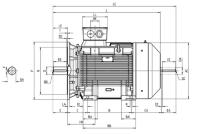 China 1LE1503-1CB63-4JB4-Z Siemens PLC Low-Voltage Motor 1LE15 Shaft Left for sale