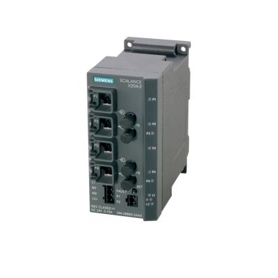 China Siemens New In Stock 6GK5204-2BB10-2AA3 FS 14 SCALANCE X204-2 Managed Ethernet Switch for sale