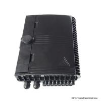 China HDX-09B 16 Core Fiber Optic Termination Box 2X16 Core FTTX Fiber Optic Box Splitter Box for sale