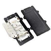 China HDS20-HM03A Horizontal mini Type 24 Cores Splice Enclosure Fiber Optic Joint Enclosure for sale