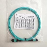 China MPO(f) to MPO(f) 12f LSZH 3.0m low loss Fiber Optic Patch Cord Mpo MTP Patch Cord for sale