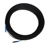 China GJYXFCH-1B6-SM SC/UPC 100M 1 core 2mm*5mm FRP Steel wire Indoor Outdoor Fiber Optic Cable G657A LSZH Ftth Drop Cable for sale