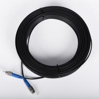 China GJYXFCH-1B6-SM SC/UPC 100M 1 core 2mm*5mm FRP Steel wire Indoor Outdoor Fiber Optic Cable G657A LSZH Ftth Drop Cable for sale