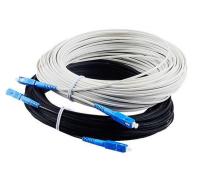 China GJYXFCH-1B6-SM 50M Self Supported Tube LSZH Jacket Cable Optics Fibers G652D G657A1 G657A2 FTTH Drop Cable for sale