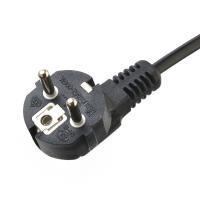 China Korea KC Standard Power Cords Extension Cords with Male End CEE/16 3 Prong Schuko Plug Cable H05VV-F/H05RN-F 3x0.75-1.5MM2 for sale