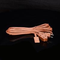 China 2X16AWG Brown Insulation Protection ETL Plug Power Cord Extension Cord NEMA Male End Type ETL Compliant ETL Certified for sale