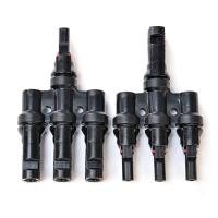 China Stranded Conductor Overhead PV Cable Power Connector Socket with Fuse Waterpoof IP65 PPO Insulation and Tinned Copper Plated for sale