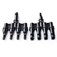 China Stranded Conductor Overhead PV Cable Power Connector Socket with Fuse Waterpoof IP65 PPO Insulation and Tinned Copper Plated for sale