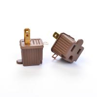 China Portable American Standard ETL Socket Adaptor for Mobile Charging 1 Outlets and Self Grounding for sale