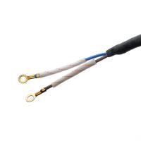 China 10A/250V PSE 2Pin Plug Power Cord 4.8mm Terminal White SNI with Long-lasting Oxygen Free Bared Stranded Copper for sale