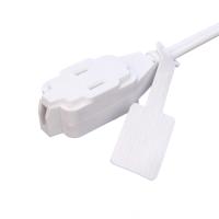 China 2X16AWG White 2 Pin Home Microwave Oven Plug Electrical Cord Extension Cords for 125V Rated Voltage and PVC Jacket Material for sale