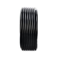 China Solid Core Round Cables BV 1X10mm2 Black Laptop Electrical Power Cable with PVC Jacket and Insulation for sale