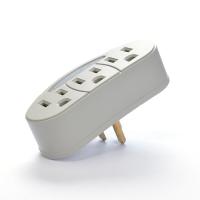 China Portable American Standard ETL Socket Adaptor Fast and Safe Charging for Mobile Devices Rated Voltage 125V for sale