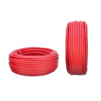 China 300/500V PVC Insulation Solid Core BV 1X0.5mm2 Red Electrical Wire for Powering Appliances for sale