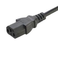 China VDE Certificated Shucko CEE7/7 Plug with IEC C13 Connector Computer Power Cords Extension Cords Length 1.5M or Customized for sale