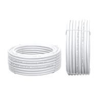 China Temperature Range -5C To 70C RVV 3 Core 3X0.75mm2 White Insulated Protection Electrical Power Cable with Stranded Conductor for sale
