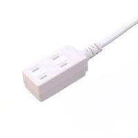 China 2X2mm2 Oxygen Free Bared Stranded Copper Conductor JET 2 Pin Plug Male End Type Japan PSE Standard Laptop Extension Cord for sale