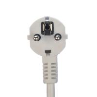 China Eu Power Strip with 4 Outlet Power Strips Rated Current 10/16A White Surge Protector Cable H05VV-F 3x1.5mm2 for sale