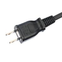 China Home Appliance Extension Cord PSE Certified AC Power Cord Japanese Jet Socket Female End Type Standard 2 Flat Poles Plug for sale
