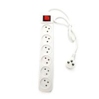 China Israel Extension Cord Power Strip with 5 Universal Outlet and Extended Power Cable 3 Pin Prong Plug Rated Voltage 220V for sale