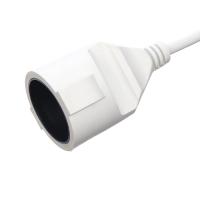 China Cable Specification H05VV-F 2x1.0mm2 Network SDK Direct VDE 10A Plug Power Cords Extension Cords for Home Appliances for sale