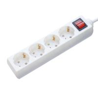 China 3x4 Power Cable Extension Cord Universal Socket 4 Gang Electric Extension Sockets with SDK Network and 220V Rated Voltage for sale
