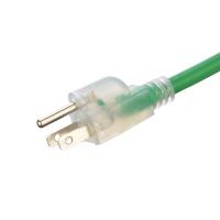 China North American ETL 3 Pin Heavy Duty Extension Cord 25 ft with Light Plug and End Length 25FT Rated Current 15A for sale