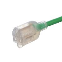 China North American ETL 3 Pin Heavy Duty Extension Cord 25 ft with Light Plug and End Length 25FT Rated Current 15A for sale