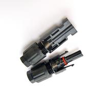 China Stranded 1C X78/0.3MM Twin Core 4mm 6mm 8mm 10mm Solar Cable for Solar Panel 1m 2m 4m Length DC 1500V for sale