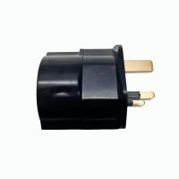 China General-Purpose Adapter UK 3 Pin Plug with Fuse to EU Socket 2pin and Earth Contact CE Certified for sale