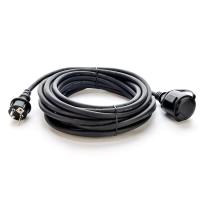 China Outdoor Extension Cord 3x1.5mm2 Power Cable 220v Power Cord Cable with 2 Pole Waterproof Socket Standard Grounding 16A/250V for sale
