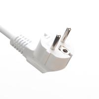 China Various Standards 3*0.75mm Power Cable Multi Plug Power Socket Extension 3 Way Universal Extension Cable 250V/16A White for sale