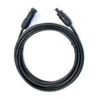 China Twin Core 4mm 6mm 8mm 10mm DC 1500V Solar Cable for Solar Panel 1m 2m 4m Length Competitive Durable Long-lastin for sale