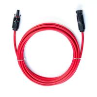 China Twin Core 4mm 6mm 8mm 10mm DC 1500V Solar Cable for Solar Panel 1m 2m 4m Length Competitive Durable Long-lastin for sale