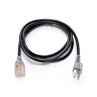 China 6 ft North American ETL 3 Pin Heavy Duty Outdoor Extension Cord with Lighted End Female End Type NEMA for sale