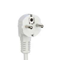 China Oxygen Free Bared Stranded Copper 2XC13 Female White Y Type Splitter Power Cord 250V/16A Power Extension Cord VDE Approved for sale