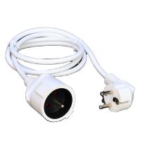 China Waterproof Power Cable White VDE Plug Power Cord 1.5M Length or Customized for Home Appliances for sale