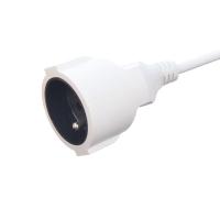 China Waterproof Power Cable White VDE Plug Power Cord 1.5M Length or Customized for Home Appliances for sale
