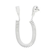 China Home Appliances Power Cords Extension Cords VDE Standard Spring Cable with ICE C13 Socket and 10A Rated Current for sale