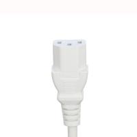 China Home Appliances Power Cords Extension Cords VDE Standard Spring Cable with ICE C13 Socket and 10A Rated Current for sale
