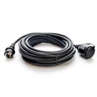 China EU 2 Poles Socket Female End Type Oxygen Free Bared Stranded Copper Conductor Material Distributed Outlet Extension Cable for sale