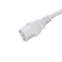 China Home Appliances Power Cords Extension Cords VDE Standard Spring Cable with ICE C13 Socket and 10A Rated Current for sale