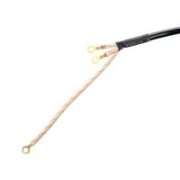 China VDE/SNI/KC Plug Type 3 Round Pin Schuko Extension Cord for Stove and Oven Open End Design for sale