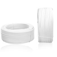 China White SNI Certificated H03VVH2-F 300/300V Flexible 2x0.75 Mm2 Copper Cable for Household Building Electrical Power Cable for sale