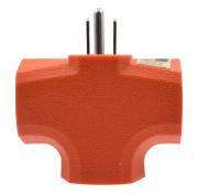 China SDK Network 15-amp Adapter 3 Grounding 1 to 3 Outlets Heavy Duty Nema 5-15p to Multiple Nema 5-15r Waterproof Multipurpose Extension Socket for sale